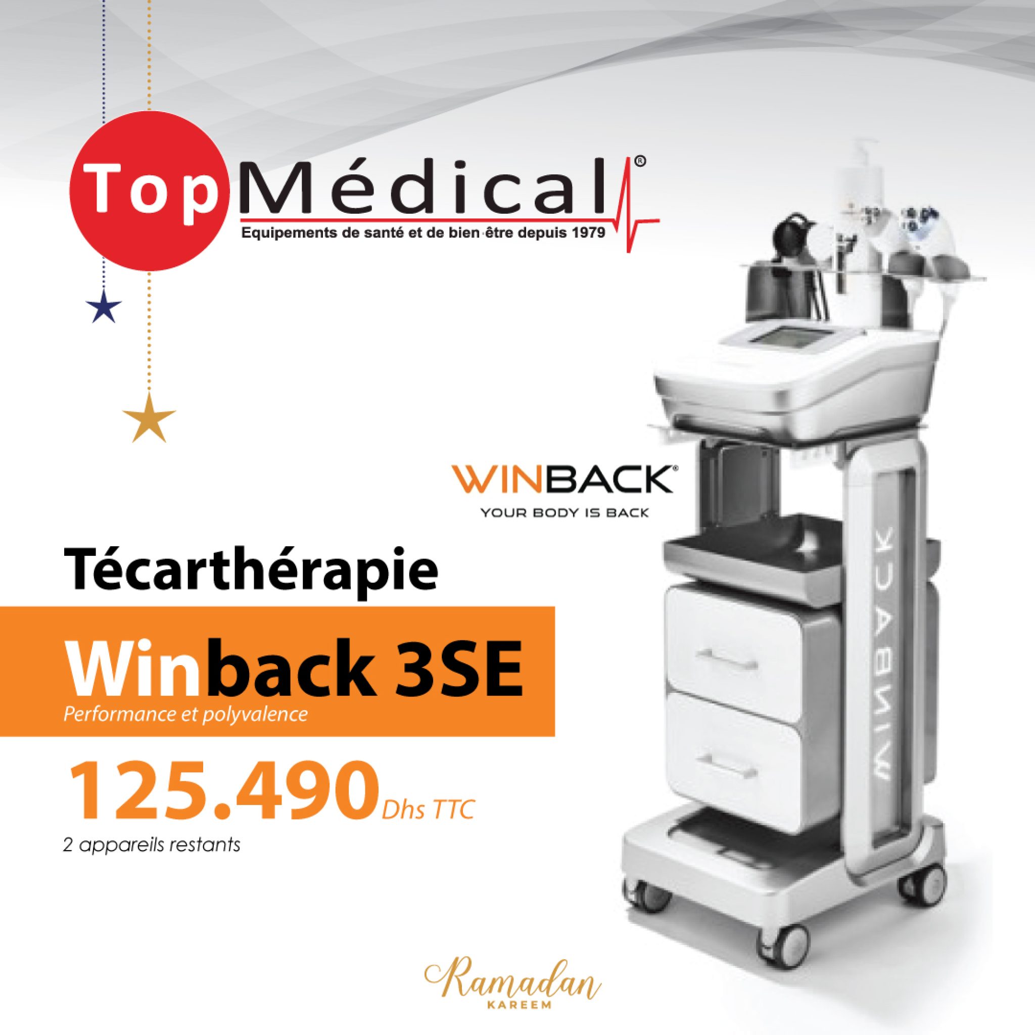 Appareil De Técarthérapie WINBACK 3SE - MedicalExpo Africa